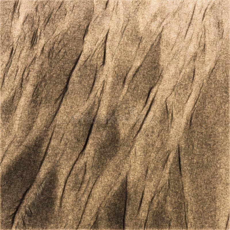 Natural Patterns in the Sand Left by the Waves and the Wind. Image ...