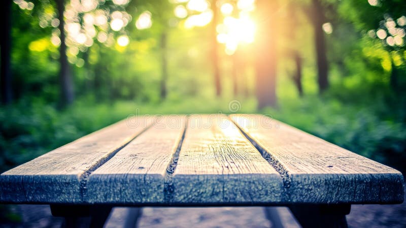 Natural Patterns and Textures are Visible on the Wooden Surface, Which ...