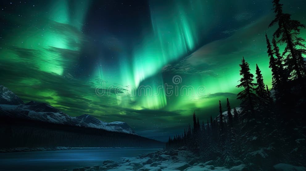 Natural Phenomena: Scenes with Observation of Natural Phenomena Stock ...