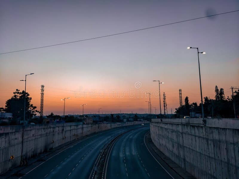 A Natural Picture of Open Roadway Stock Photo - Image of road, abstract ...