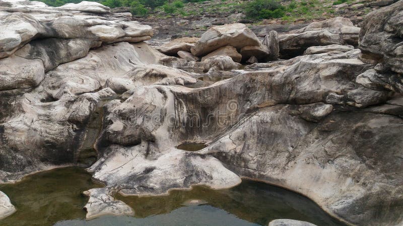 Beautiful river rock stock image. Image of natural, wothout - 124079069