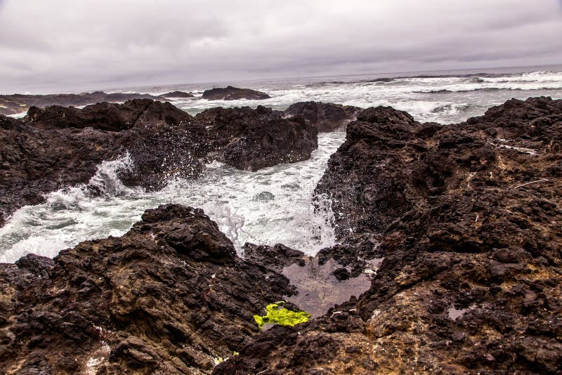 Natural Power. stock image. Image of oceans, foggy, seclusion - 93428471