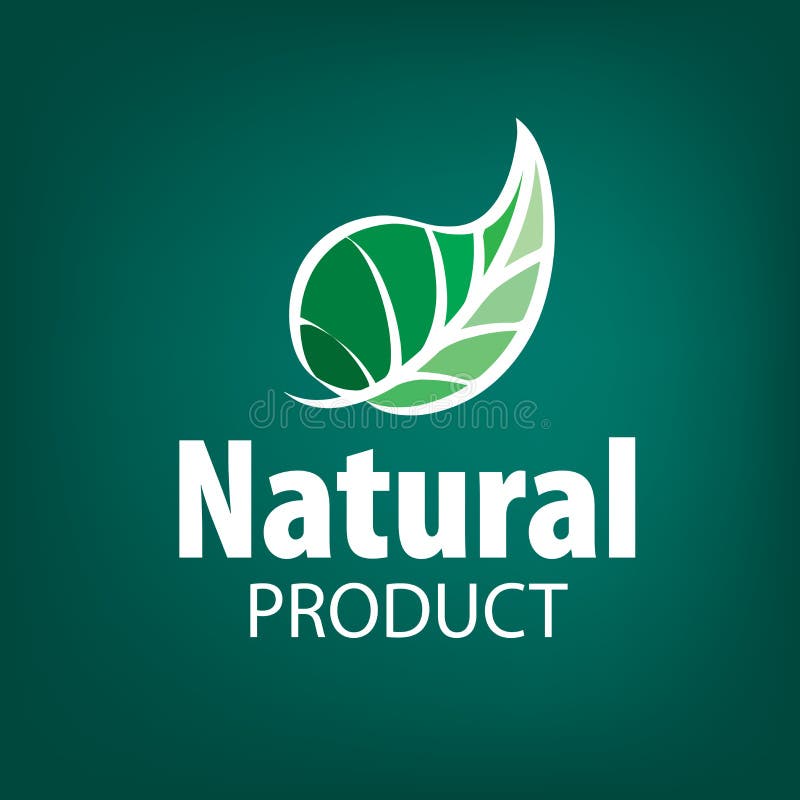 Natural product logo stock vector. Illustration of isolated - 125866768