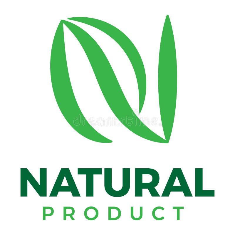 100 Natural Product Vector Icon Logo Stock Vector - Illustration of ...