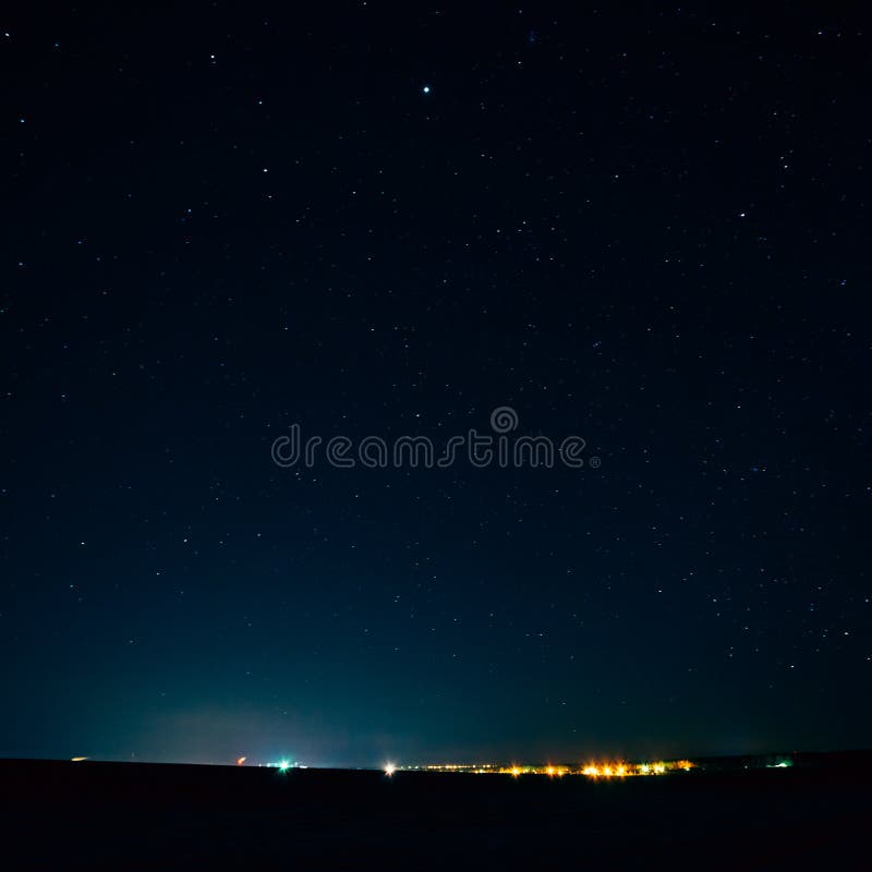 Natural Real Night Sky Stars Background Texture Stock Photo - Image of ...
