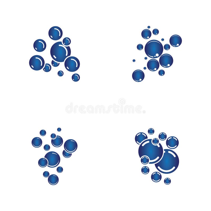 Natural Realistic Bubble Illustration Vector Design Stock Vector ...