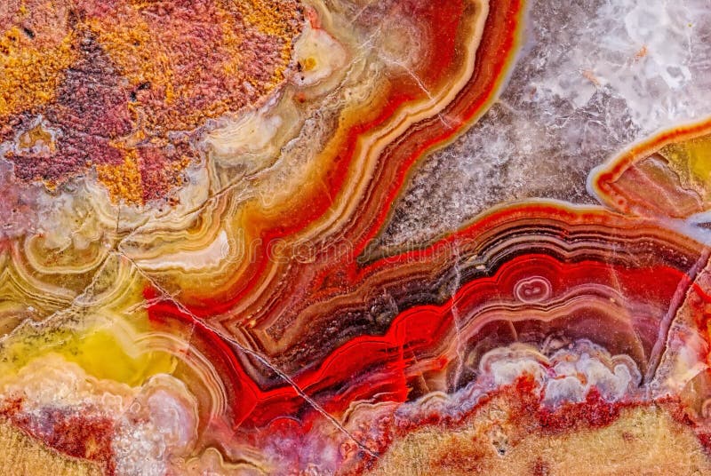 Natural red agate stock photo. Image of adornment, nature - 191941948