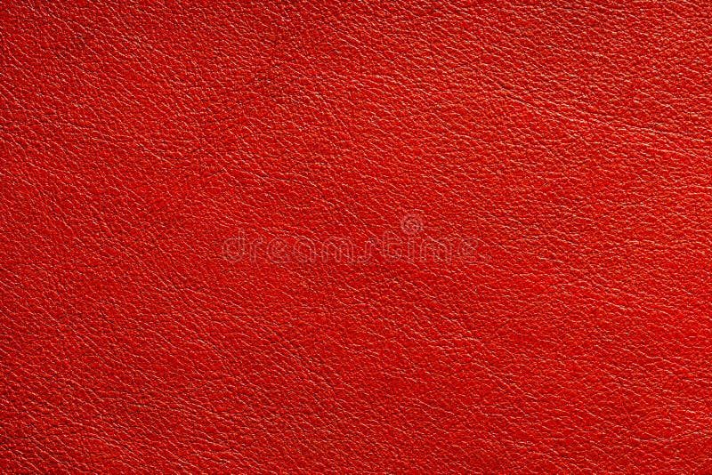 Natural Red Leather Texture Stock Image - Image of furniture, rawhide ...