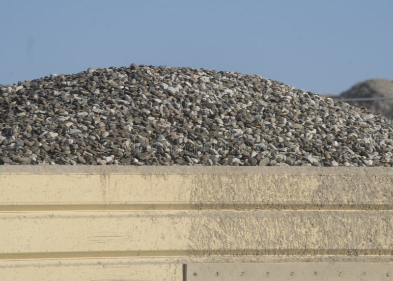 Natural Resource Sand and Gravel Stock Photo - Image of group, nation ...