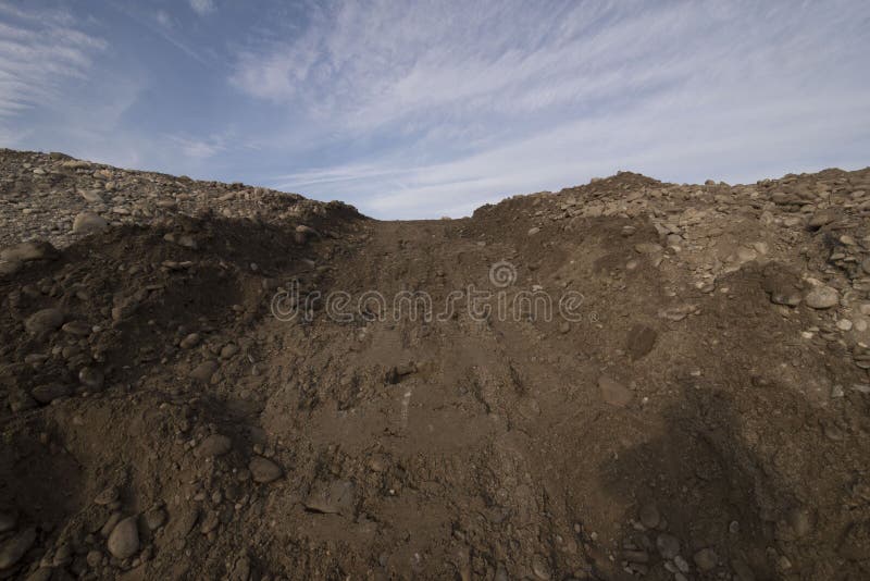 Natural Resource Sand and Gravel Stock Image - Image of resources ...