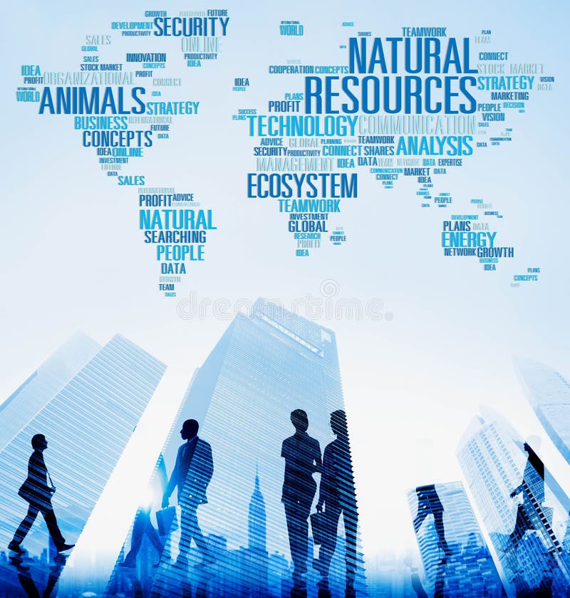 Natural Resources Conservation Environmental Ecology Concept Stock ...