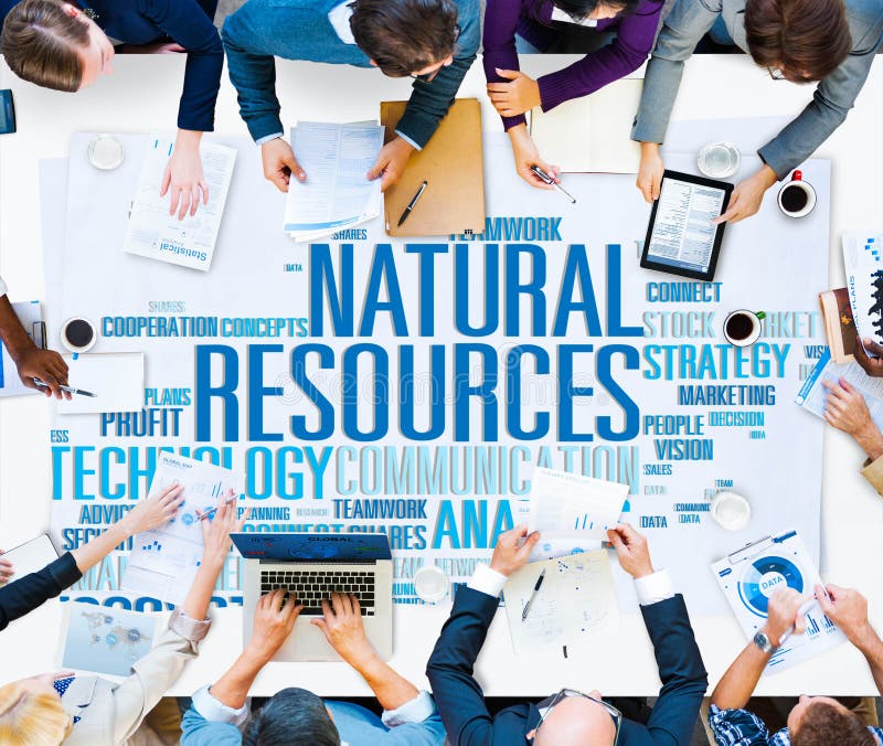 Natural Resources Conservation Environmental Ecology Concept Stock ...