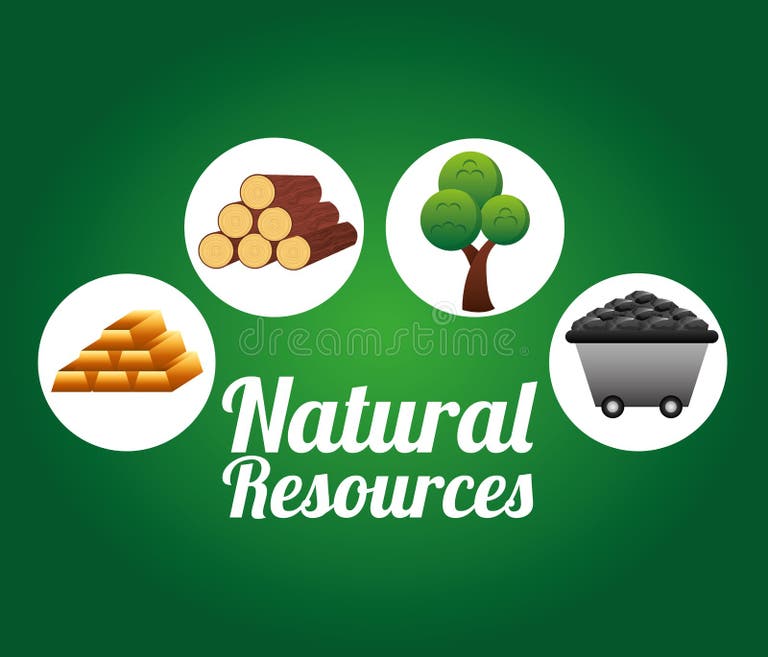 Natural resources design stock illustration. Illustration of forest ...