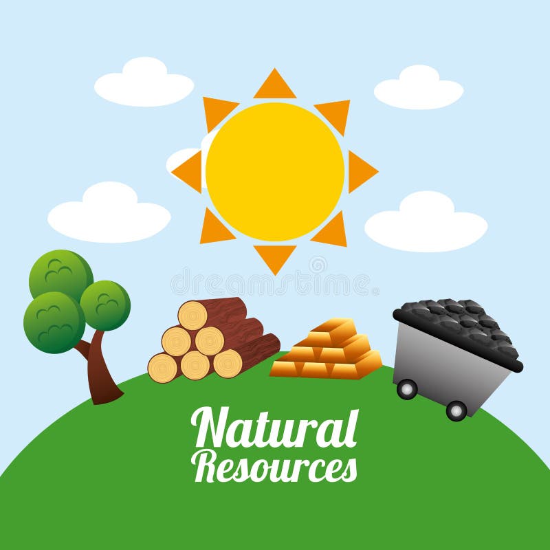 Natural resources design stock illustration. Illustration of mining ...