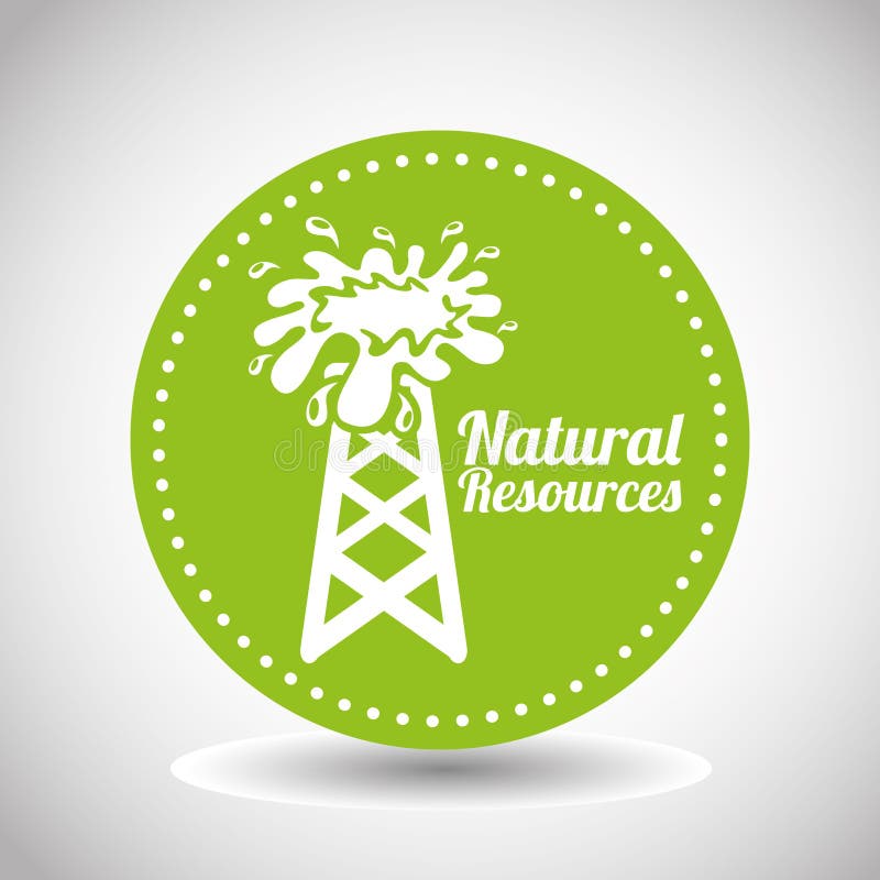 Natural resources design stock illustration. Illustration of power ...