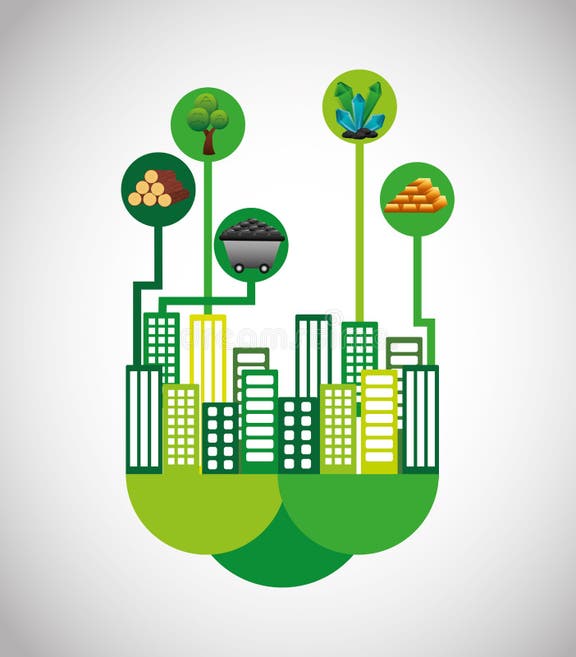 Natural resources design stock illustration. Illustration of ...