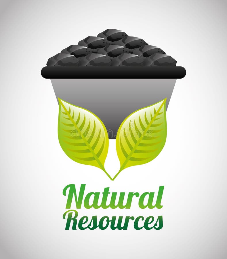 Natural resources design stock illustration. Illustration of renewable ...