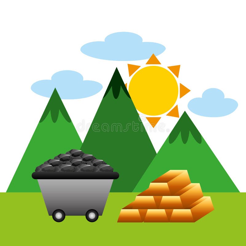 Natural resources design stock illustration. Illustration of power ...