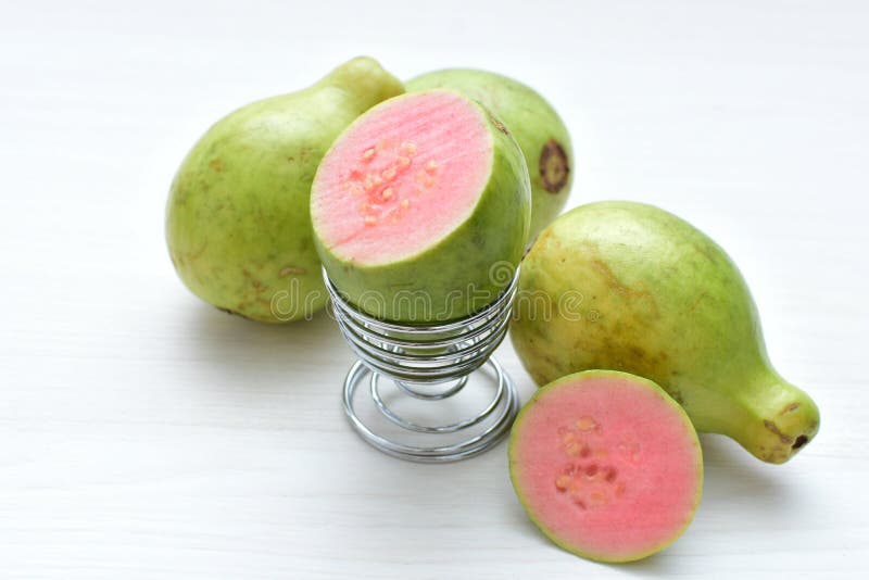Natural ripe guava fruit stock image. Image of cultural - 176379079