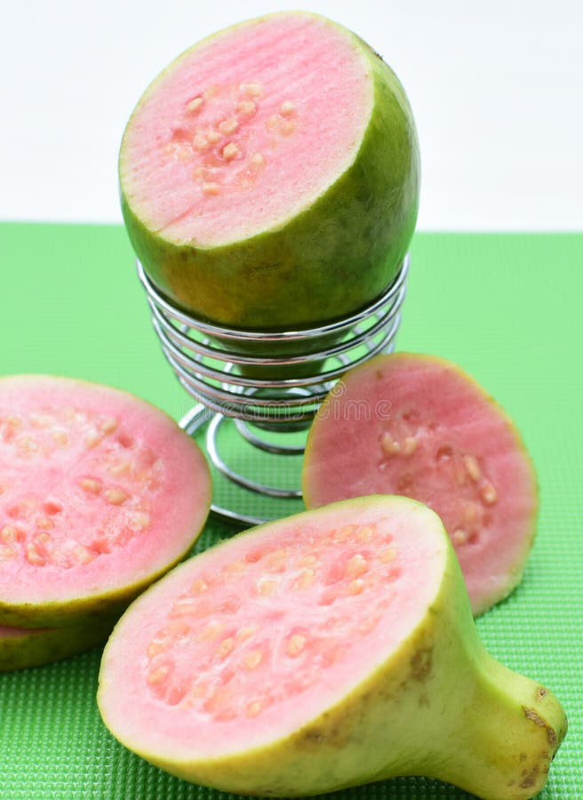 Natural ripe guava fruit stock photo. Image of mexico - 176379144