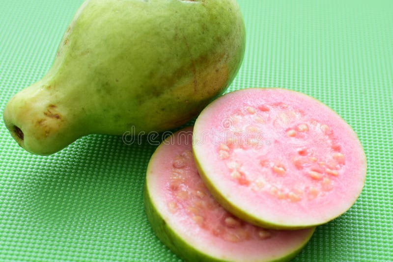 Natural ripe guava fruit stock photo. Image of america - 176379202