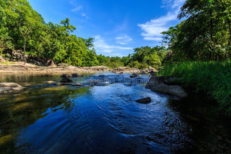 Natural river stock image. Image of blue, natural, green - 58700895