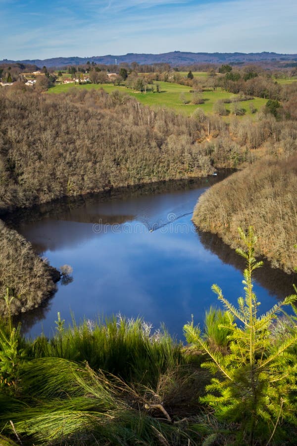 Natural river stock image. Image of height, walk, wood - 91679093