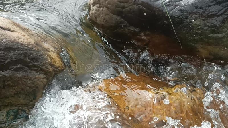 Natural River Water Fall Sound and Video Stock Video - Video of sound ...