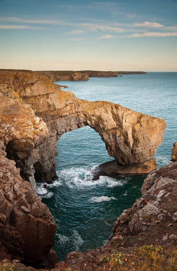 Natural Rock Arch stock image. Image of holiday, rocks - 11125331