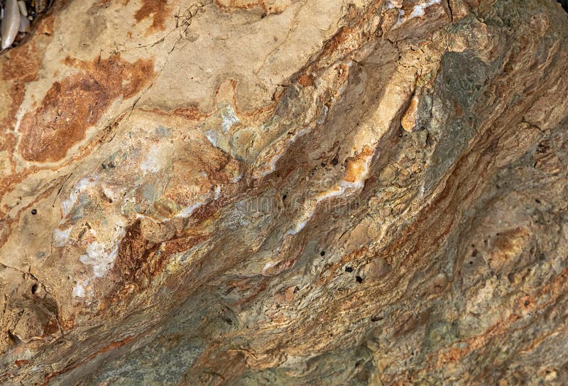 Rocks of Marine Origin. Clastic Rocks. Layers of Sedimentary Rocks ...