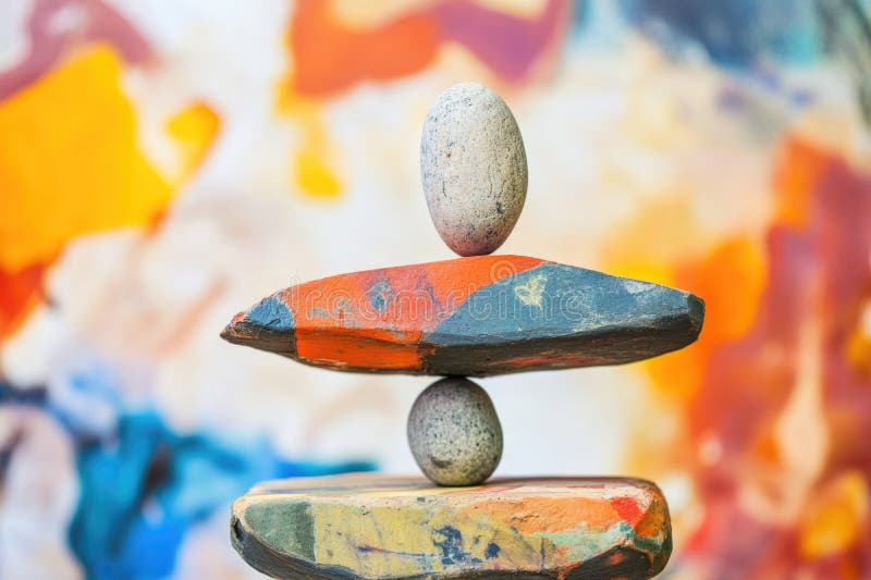 A Natural Rock Formation with Multiple Layers Stacked on Top of Each ...