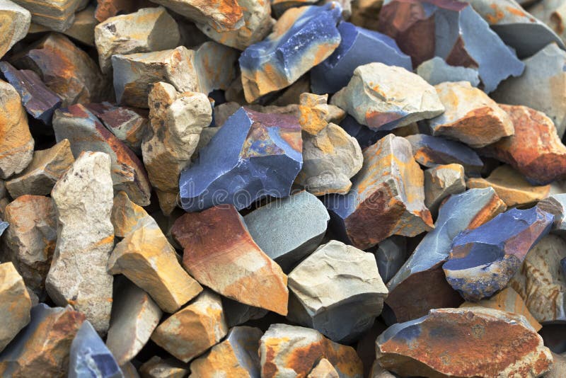 Natural Rock Scree Texture Background Stock Image - Image of texture ...