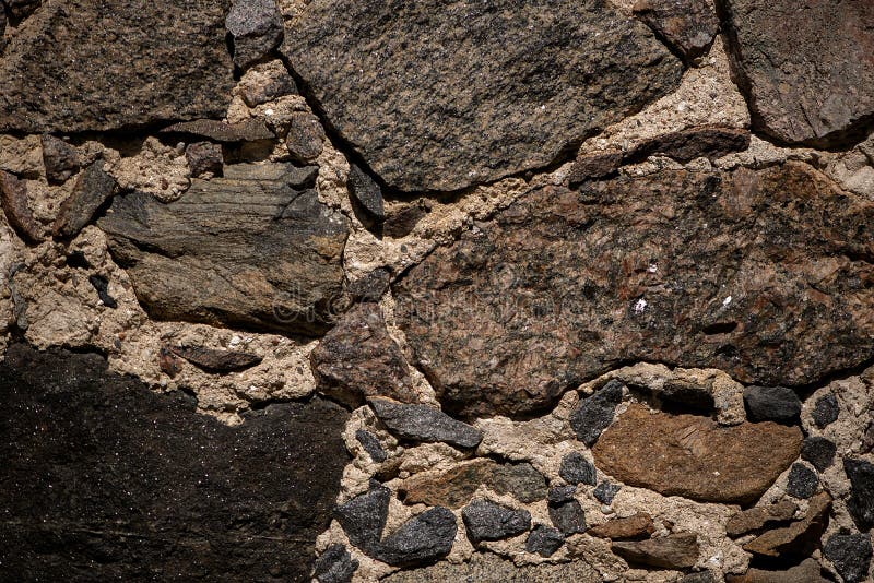 Natural Rock and Stone Texture for Background. Old Wall Structure ...