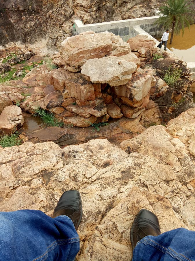 Rock Structure at Rock Garden Kurnool Andhra Pradesh Stock Photo ...