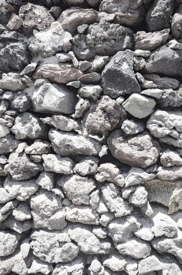 Natural Rock Texture. Black and White Stock Photo - Image of macro ...