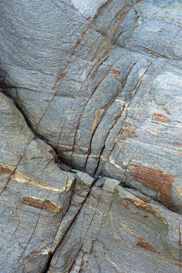 Natural Rock Texture of a Colorful Rock Formations on a Beach, North of ...