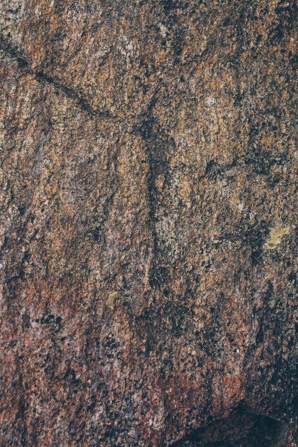 Natural Rock Wall Texture and Background.Brown Old Stone Surface ...