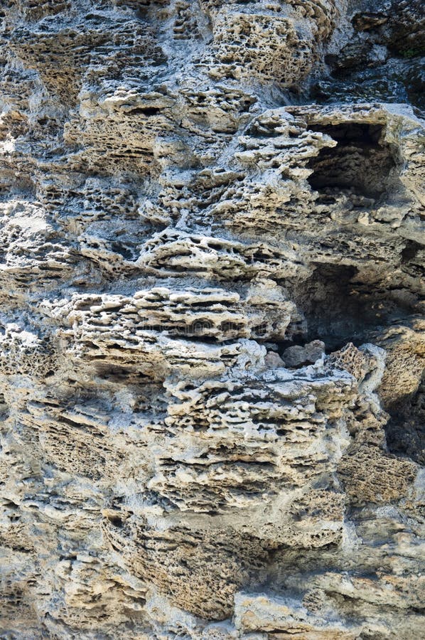 Natural Rocks with Porous Texture Abstract Background Stock Image ...