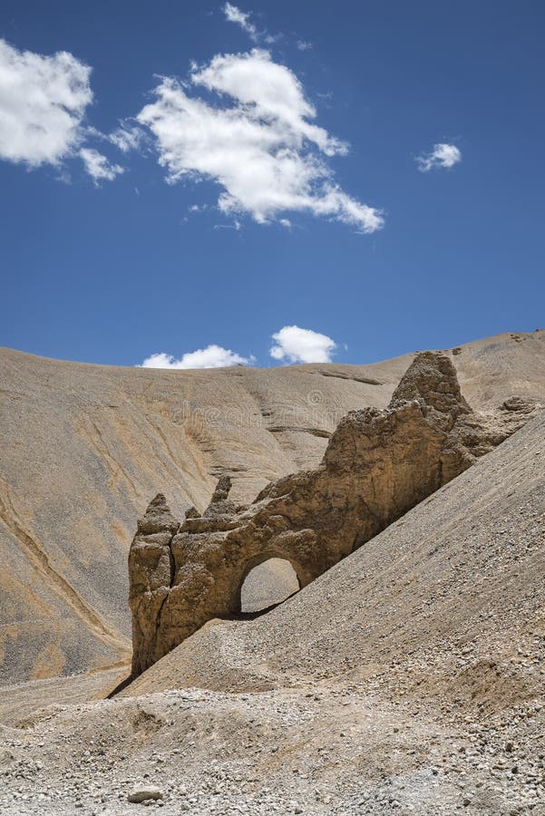 Natural rocky arch stock image. Image of desert, formation - 47396397