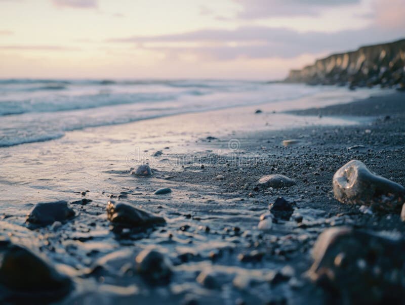 Natural Rocky Seaside with Tidal Pools Stock Image - Image of seaside ...