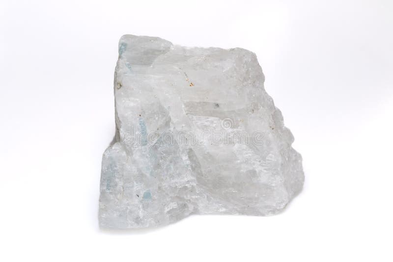 Natural Rough Moonstone Mineral Specimen with Translucent White and ...