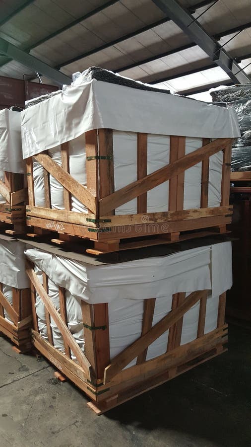 Natural Rubber Pallets stock image. Image of export, pallets - 90591245