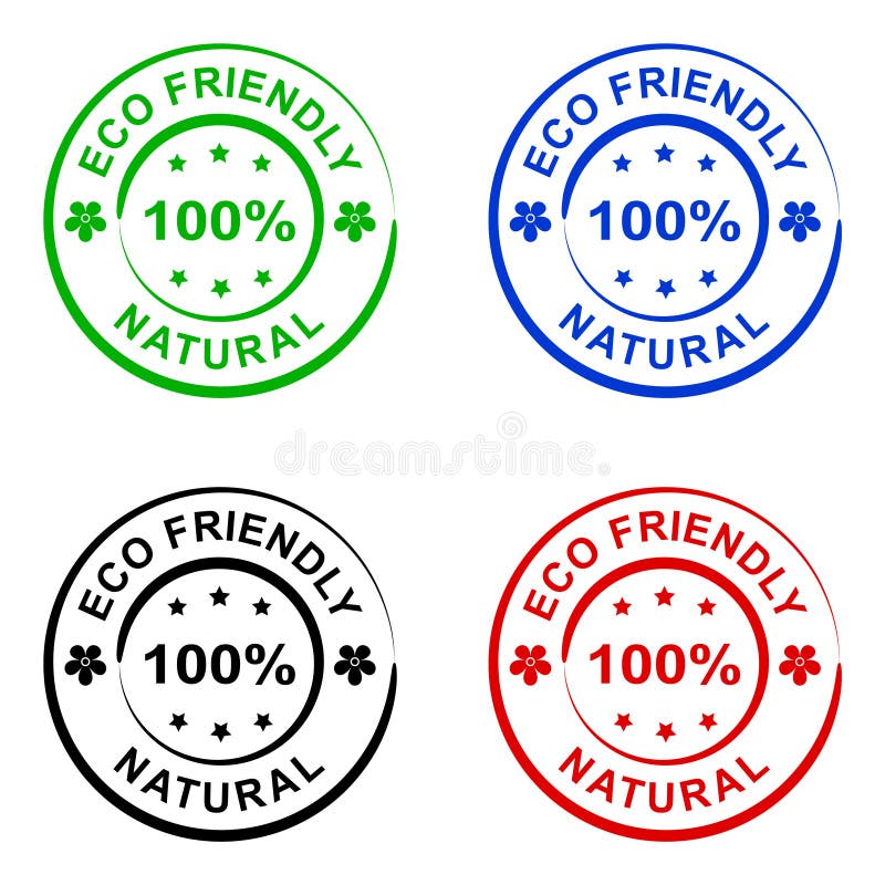 Natural Rubber Stamp Illustration Stock Illustration - Illustration of ...