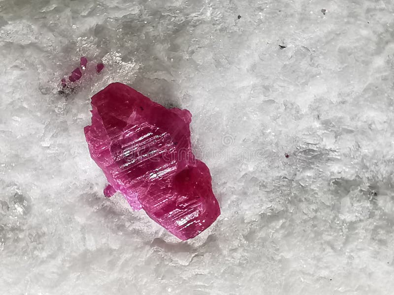 Natural Ruby Mineral Texture Stock Photo - Image of texture, carbuncle ...