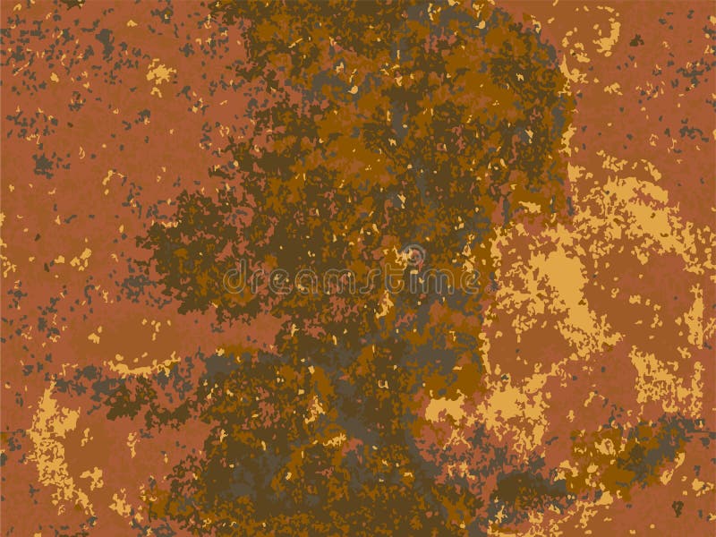 Natural Rusty Texture, Imitation of Rust Stock Vector - Illustration of ...