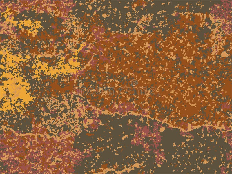 Natural Rusty Texture, Imitation of Rust Stock Vector - Illustration of ...