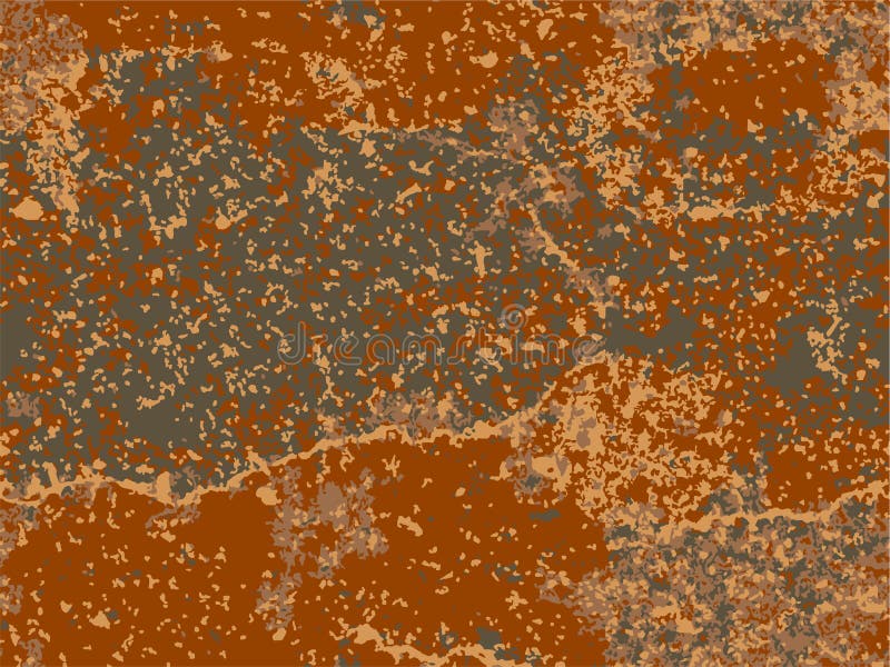 Natural Rusty Texture, Imitation of Rust Stock Vector - Illustration of ...