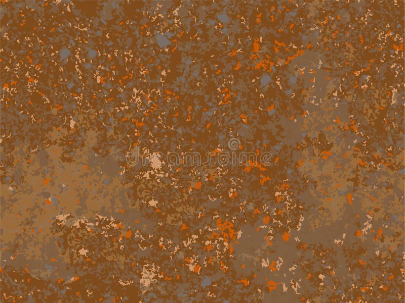 Natural Rusty Texture, Imitation of Rust Stock Vector - Illustration of ...