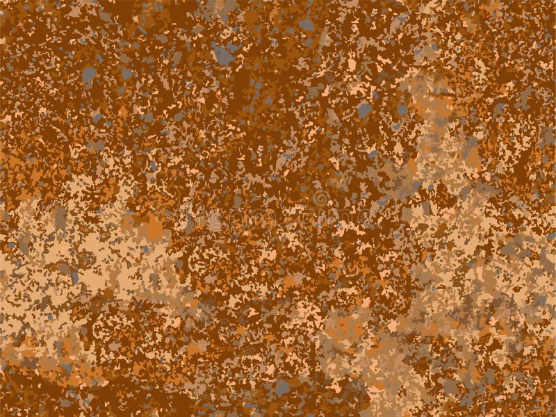 Natural Rusty Texture, Imitation of Rust Stock Vector - Illustration of ...