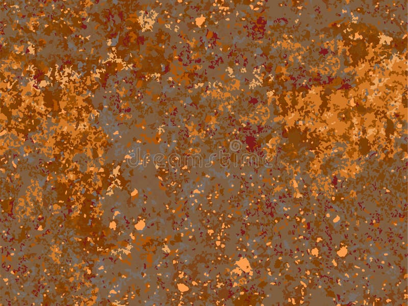 Natural Rusty Texture, Imitation of Rust Stock Vector - Illustration of ...